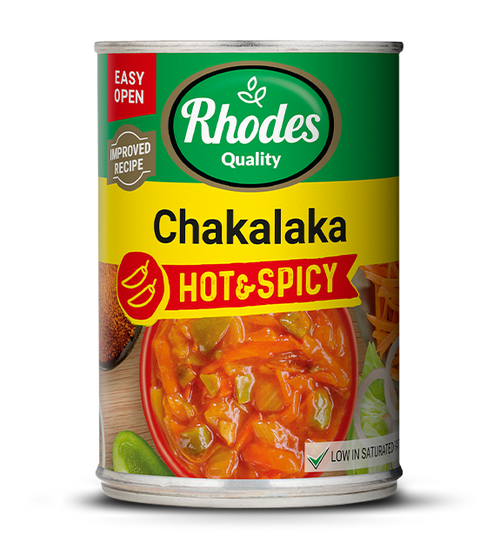 Rhodes Hot & Spicy Chakalaka 410g – Fairfield Meat Centre