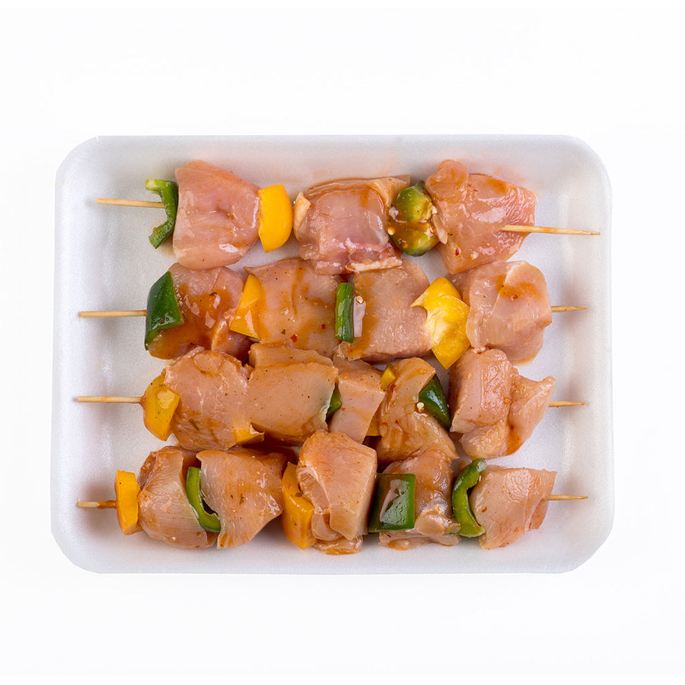 Marinated Chicken Sosatie 1kg – Fairfield Meat Centre